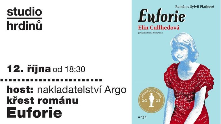 Křest románu Euforie od Elin Cullhedové — Nakladatelství Argo